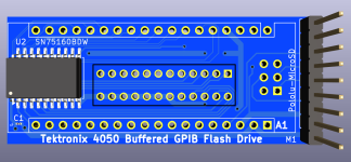 Tektronix 4050 Buffered GPIB Flash Drive v2 | Vintage Computer ...
